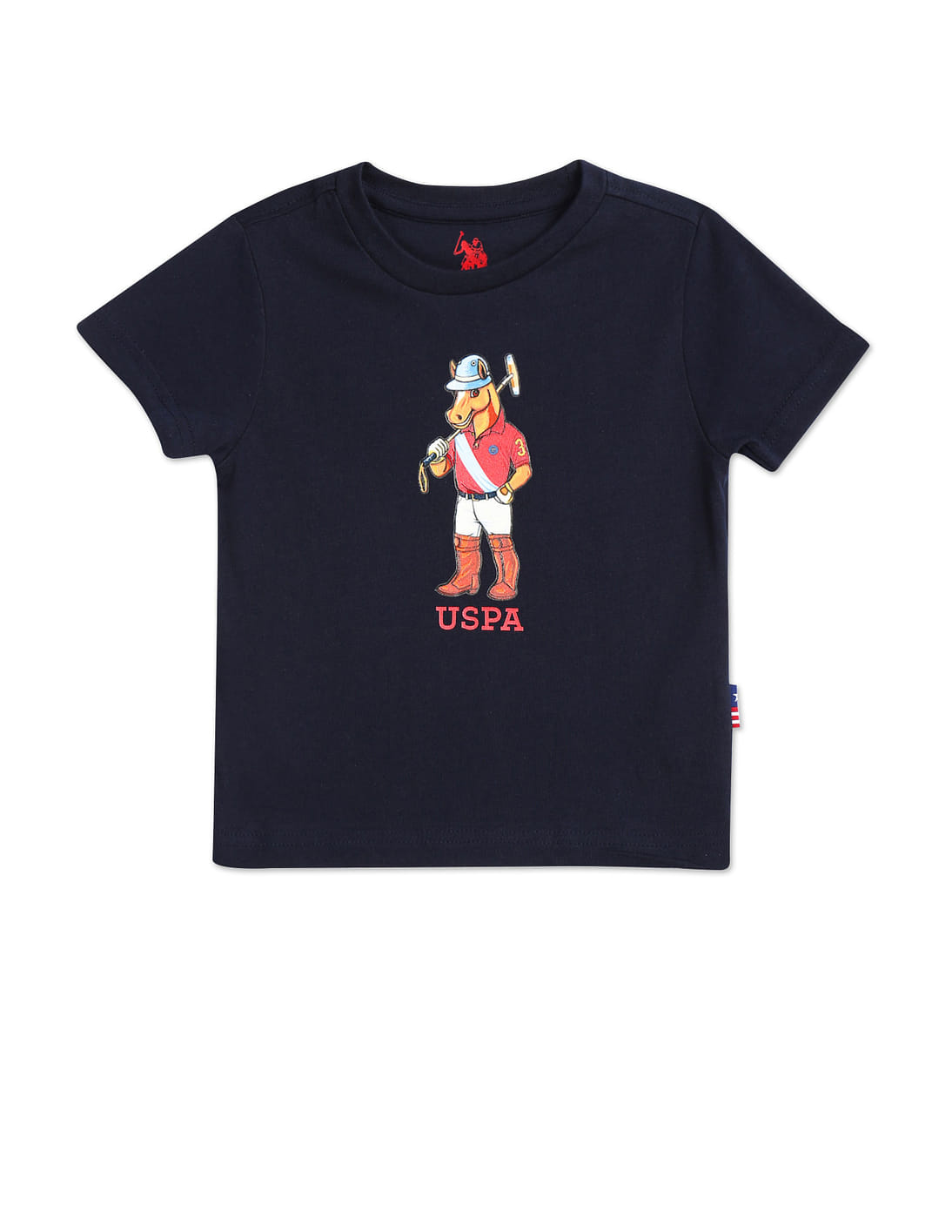 Buy U.S. Polo Assn. Kids Boys Chuck Print Cotton T-Shirt - NNNOW.com
