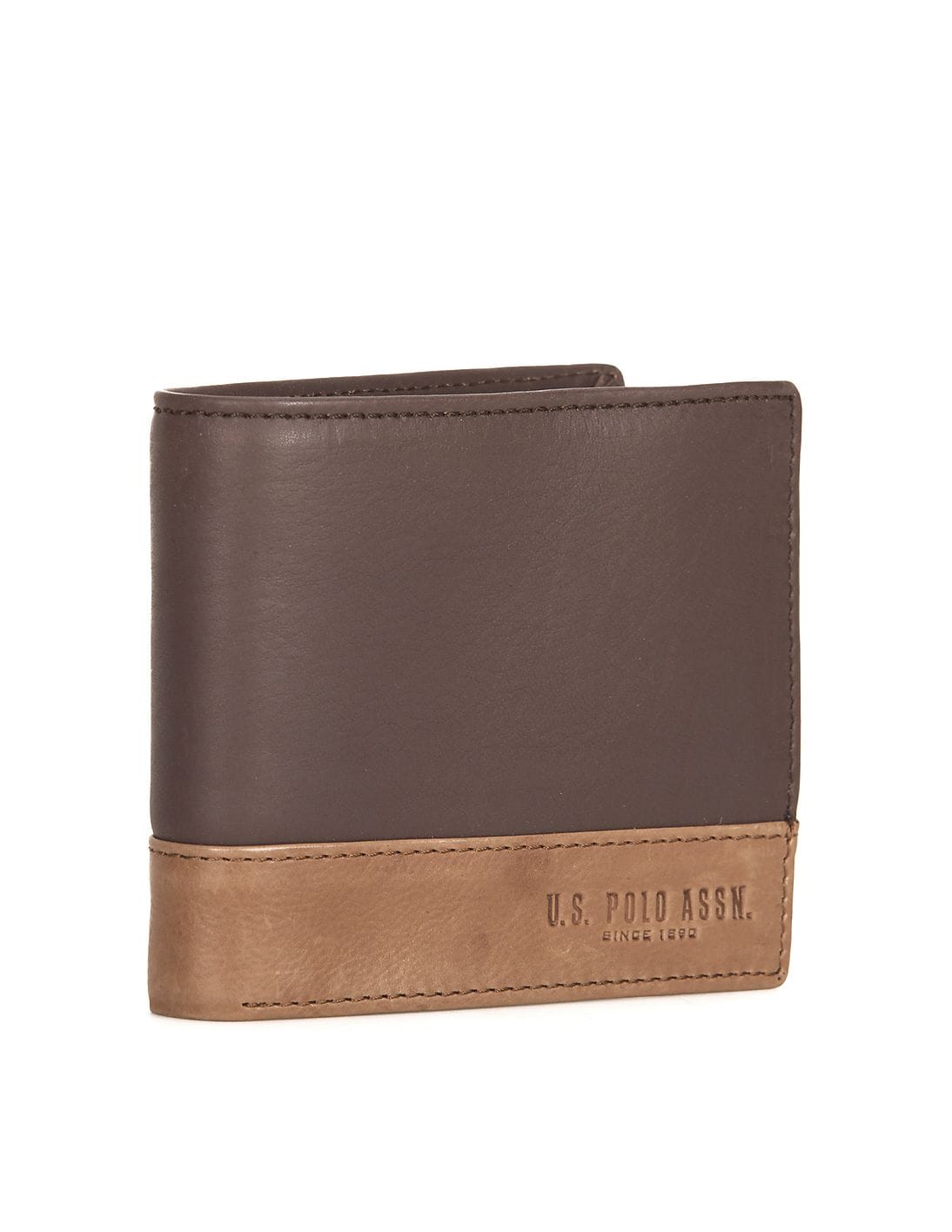 Buy U.S. Polo Assn. Men Panelled Bi-Fold Wallet - NNNOW.com