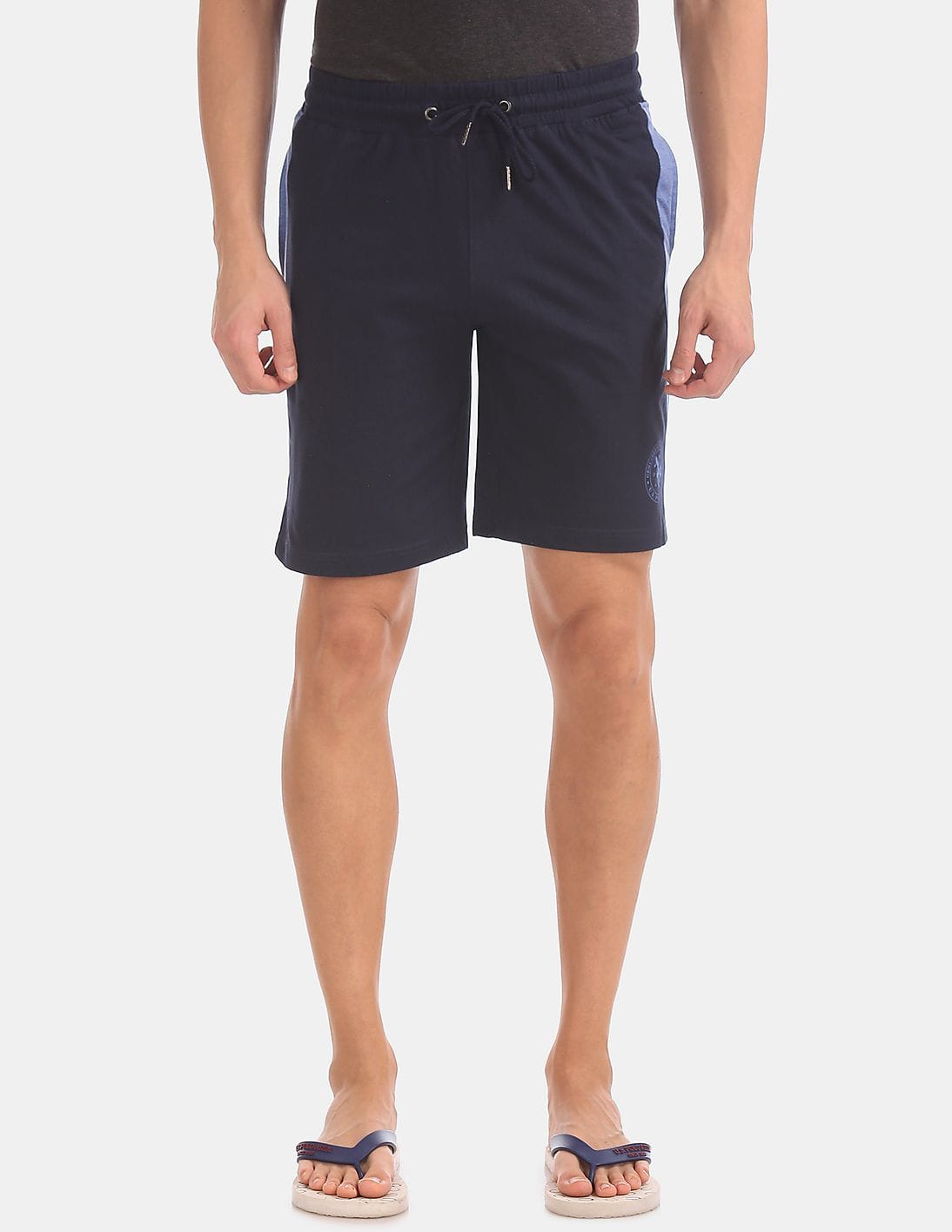 Buy USPA Innerwear Men Regular Fit Contrast Panel Shorts - NNNOW.com